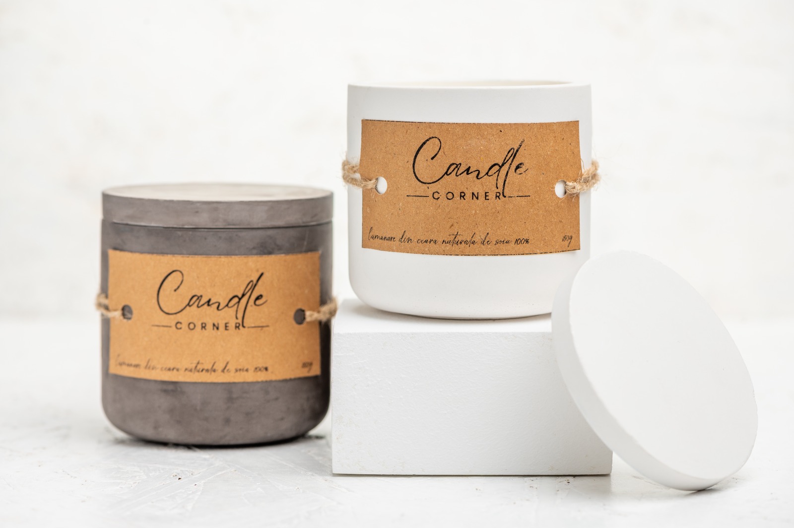 Candle Corner – lumânări parfumate handmade, din ceară naturală în ...